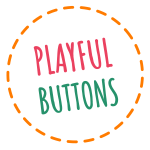 Designohrringe, Spiegel, Buttons - Playful buttons